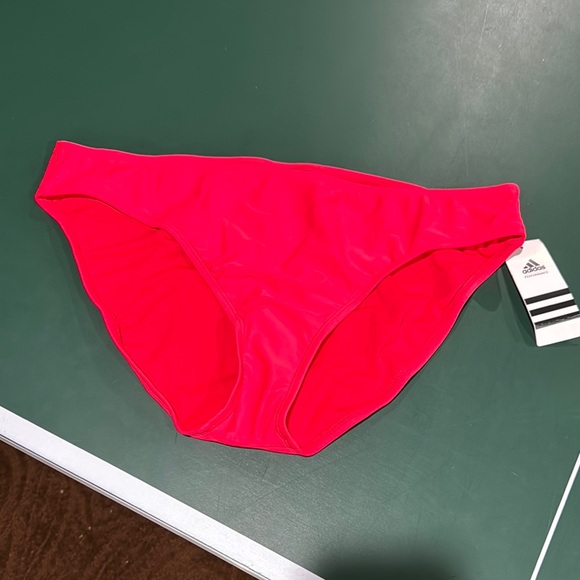 adidas | Swim | Adidas Red Bikini Bottoms | Poshmark
